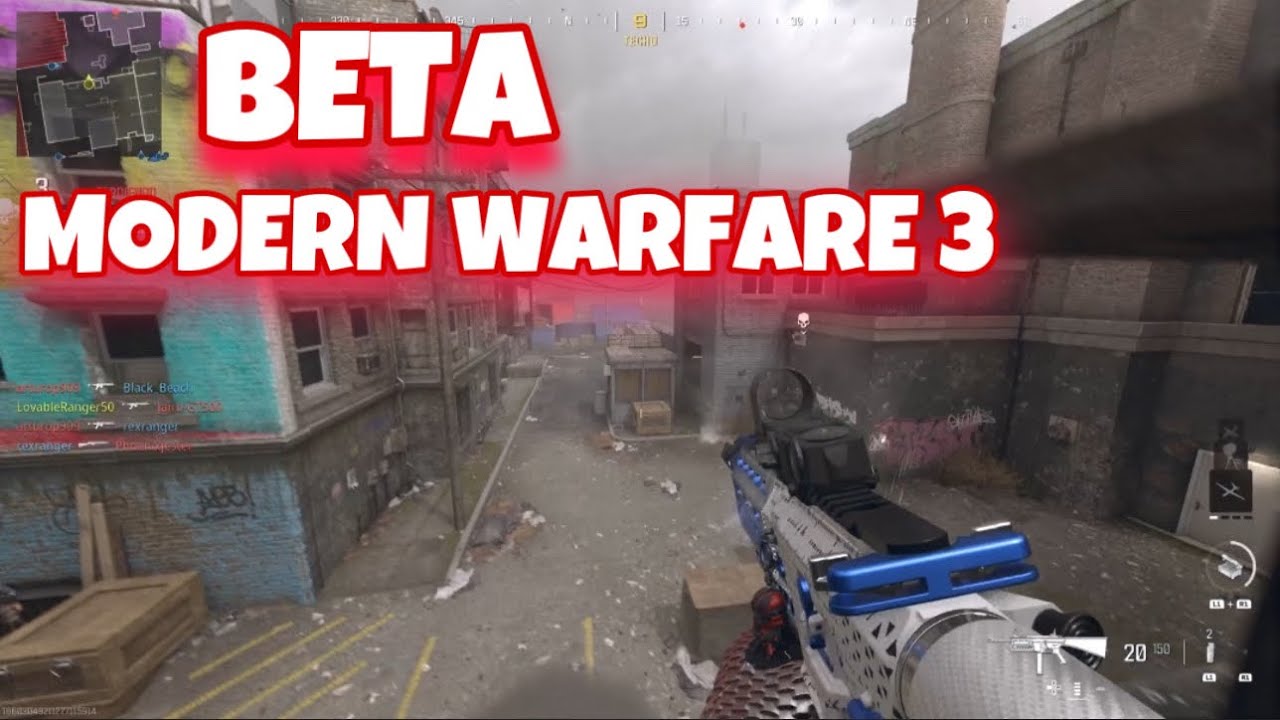 Call Of Duty Modern Warfare 3 Beta | Gameplay Español | Sin Comentarios ...
