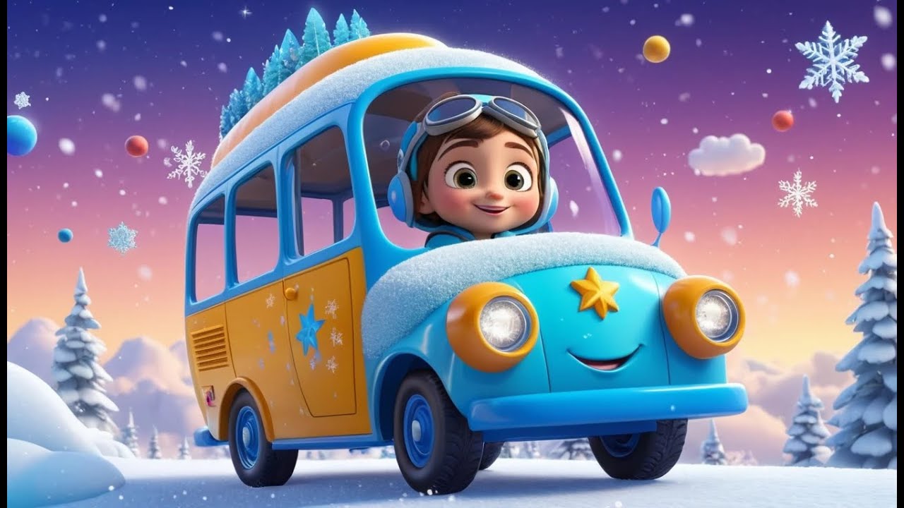 Wheels on the Bus! Rescue Rocket with Superhero Penguins | Magical Bus ...
