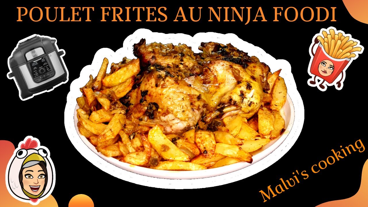 Poulet rôti frites😱NINJA FOODI - YouTube