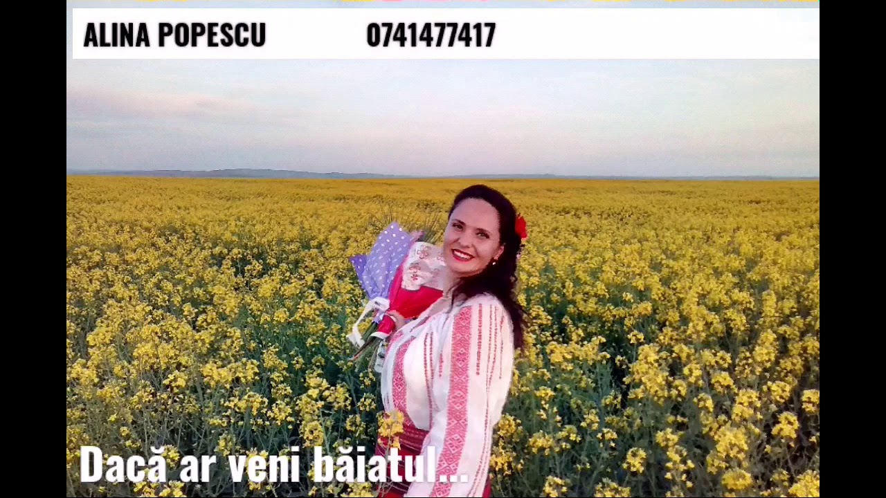 Alina Popescu - DACA AR VENI BAIATUL LIVE 2021 - YouTube