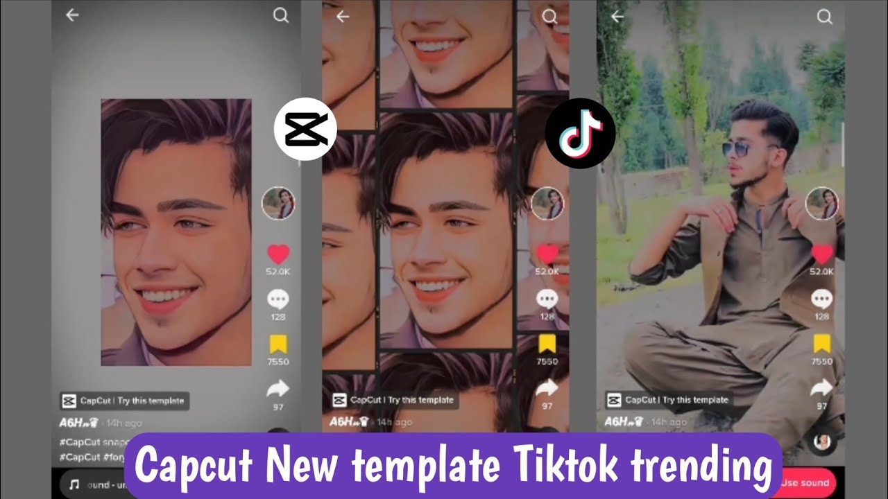 Capcut New template Tiktok trending||Tiktok New trending template ...