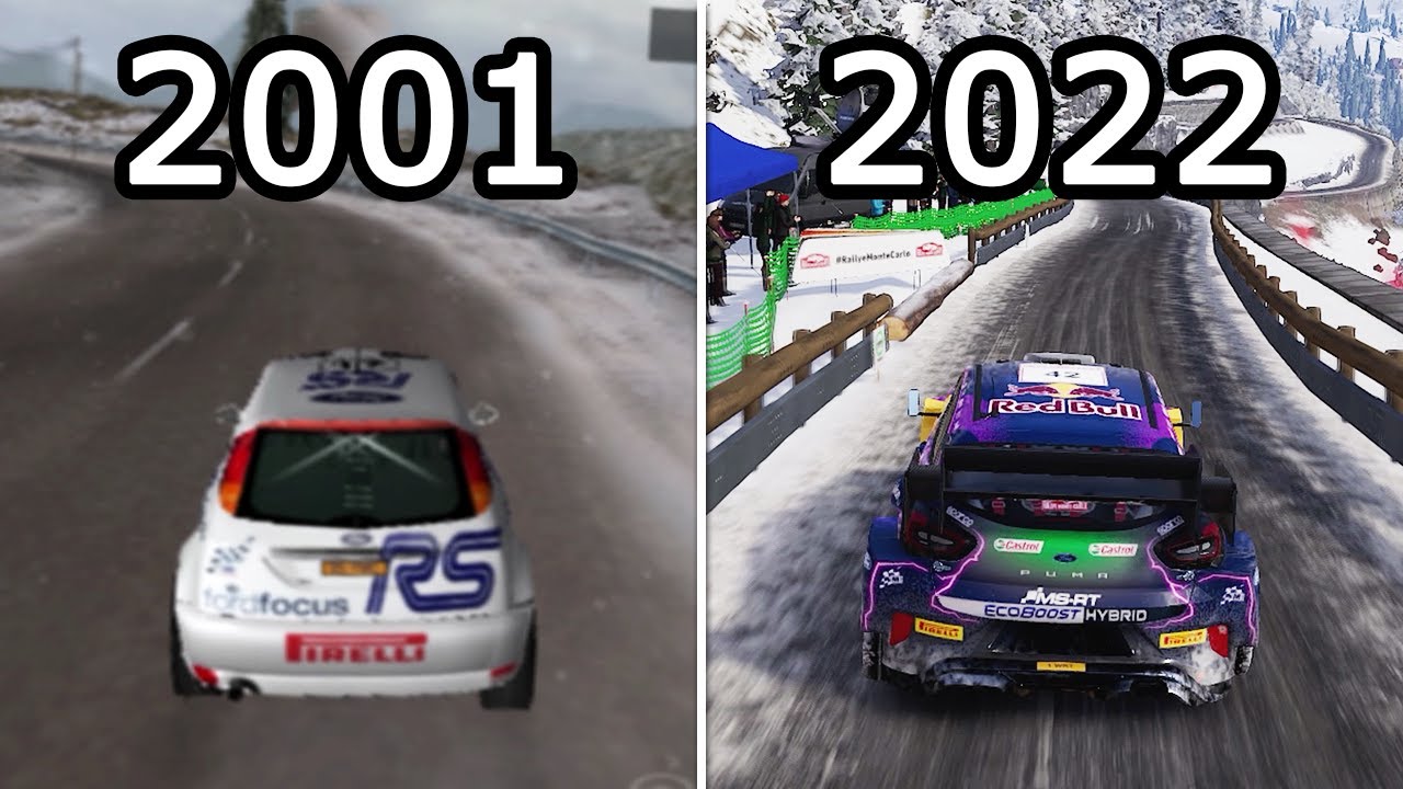 Evolution of WRC (2001-2022) - YouTube