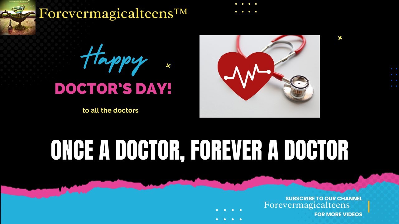 Once a doctor, forever a doctor! - YouTube