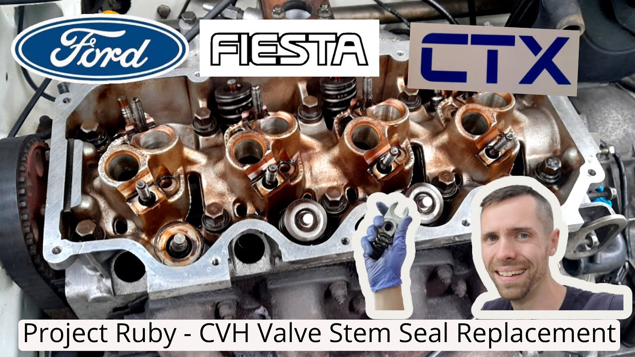 Project Ruby Part 22 - CVH Valve Stem Seal Replacement - YouTube