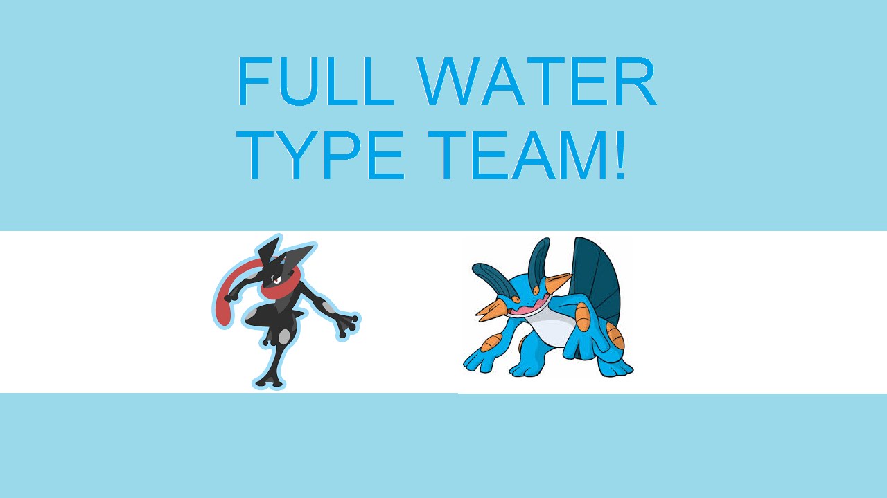 Smogon Theme Teams | FULL WATER TYPE TEAM! - YouTube