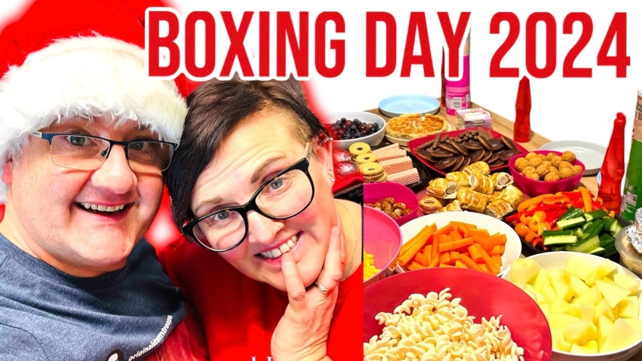 ** HUGE FESTIVE Buffet for family of 14 ** | BOXING DAY 2024 + EXTRA ...