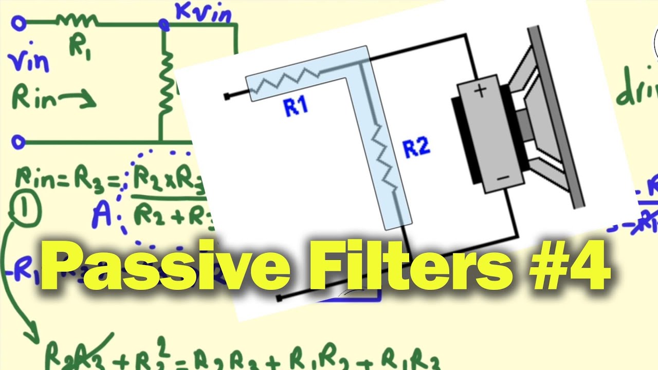 Crossover Design, L-pad attenuator - YouTube