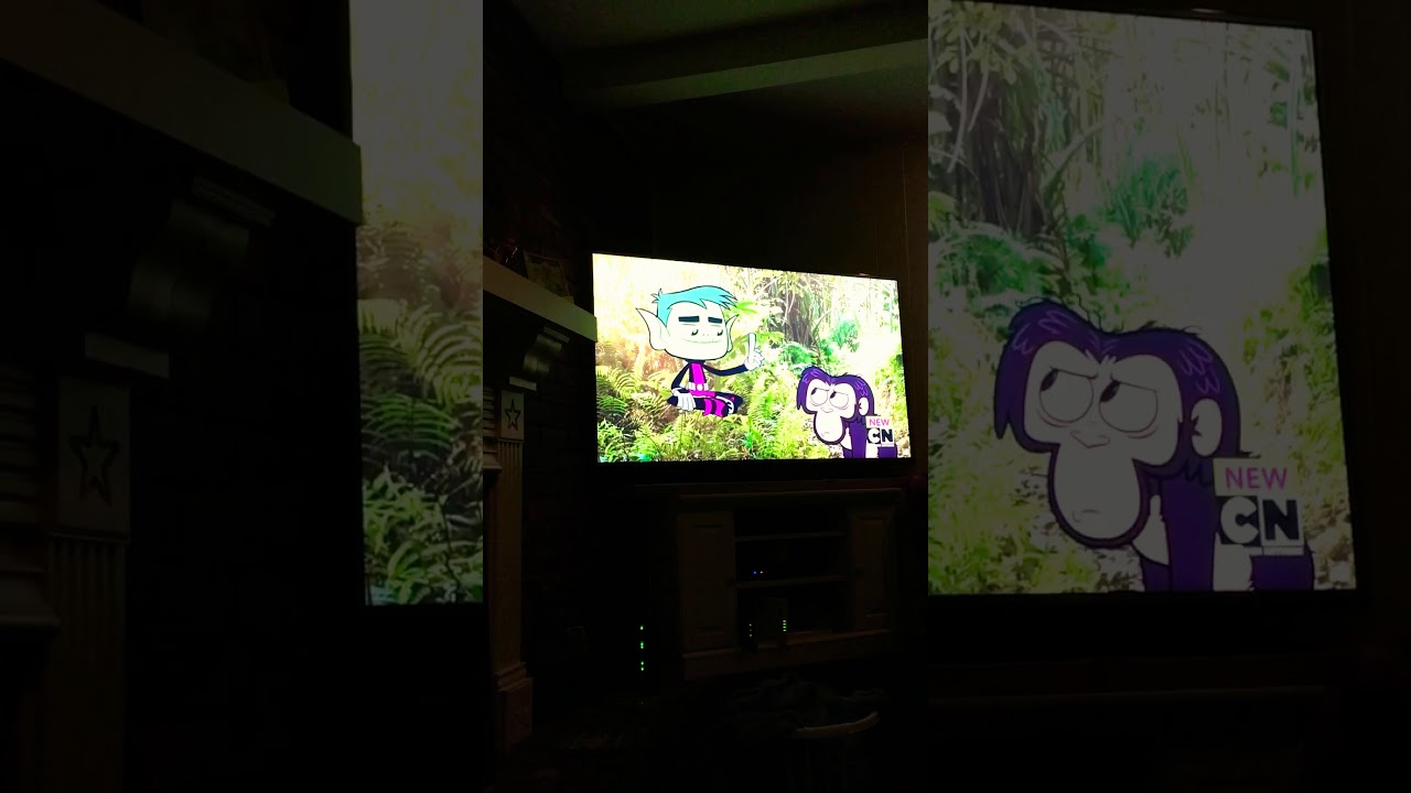 Teen titans go beast boy and monkey man touch fingers - YouTube