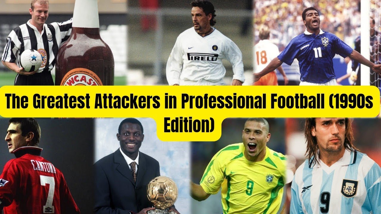 LEGENDARY ATTACKERS OF THE 1990s: THE GOLDEN ERA OF FOOTBALL - YouTube