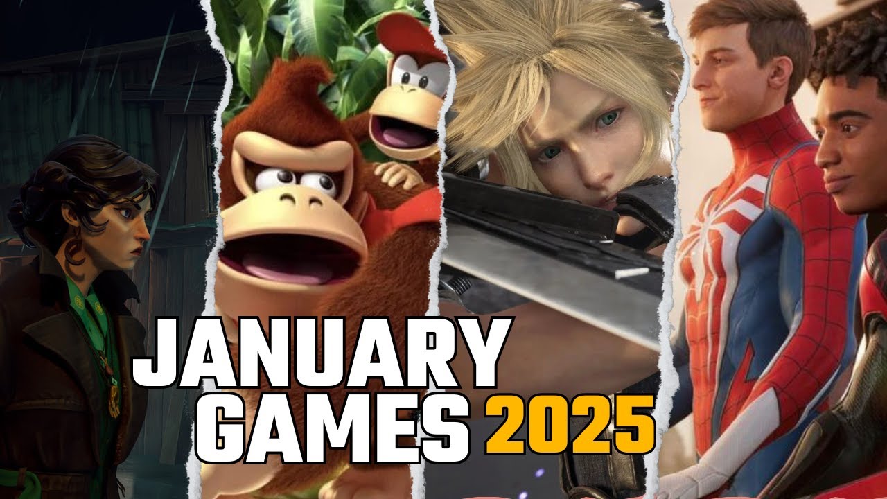 Top 10 NEW Games of January 2025 - YouTube