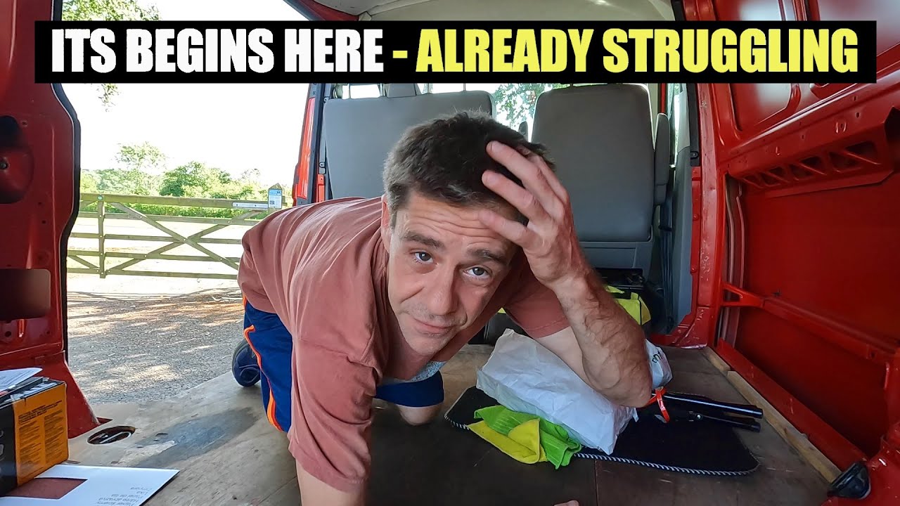 Fixing Holes In My Van and Niggly Bits - Clueless Van Build - YouTube