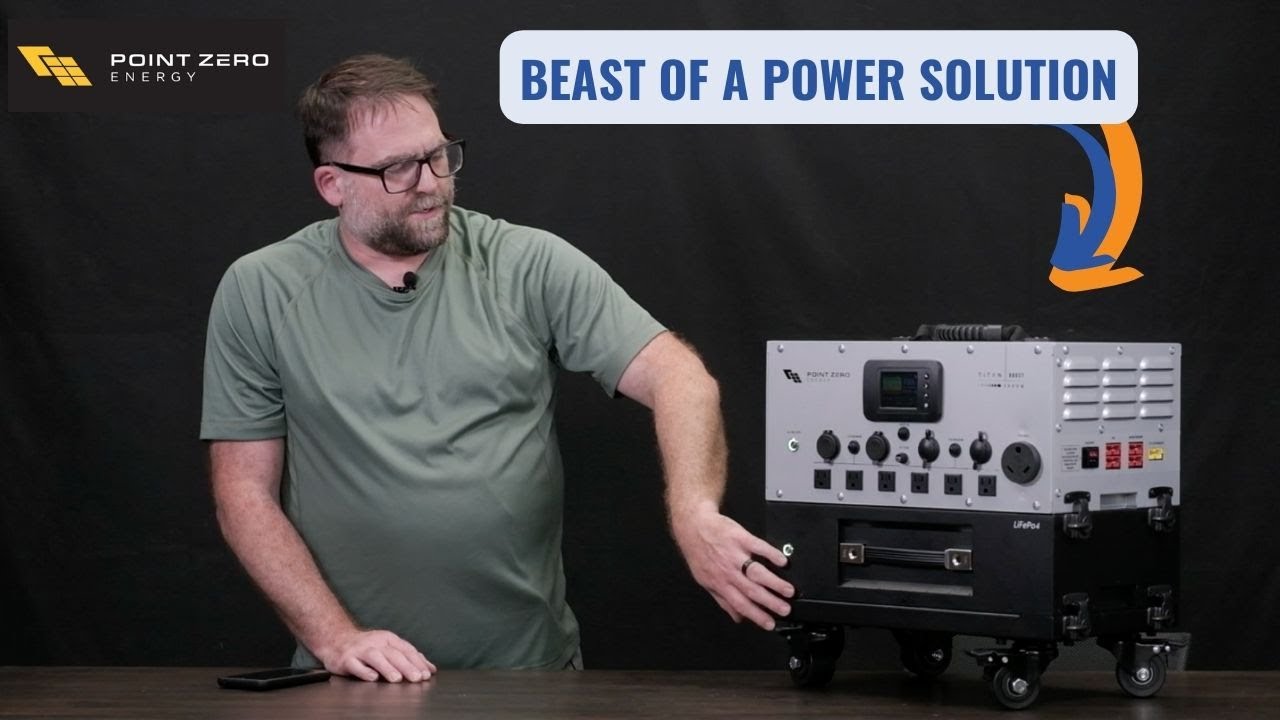 All in One Power Solution for Off Grid Living | Point Zero Titan Boost ...