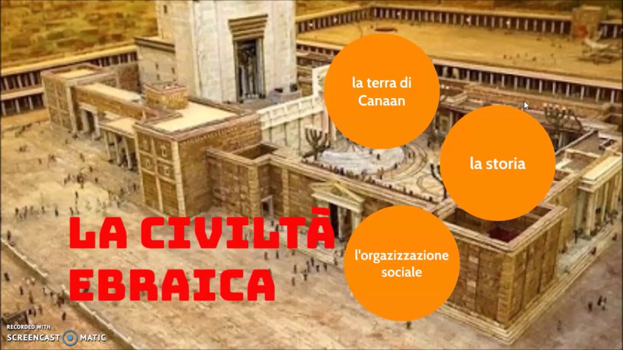 La civiltà ebraica - YouTube
