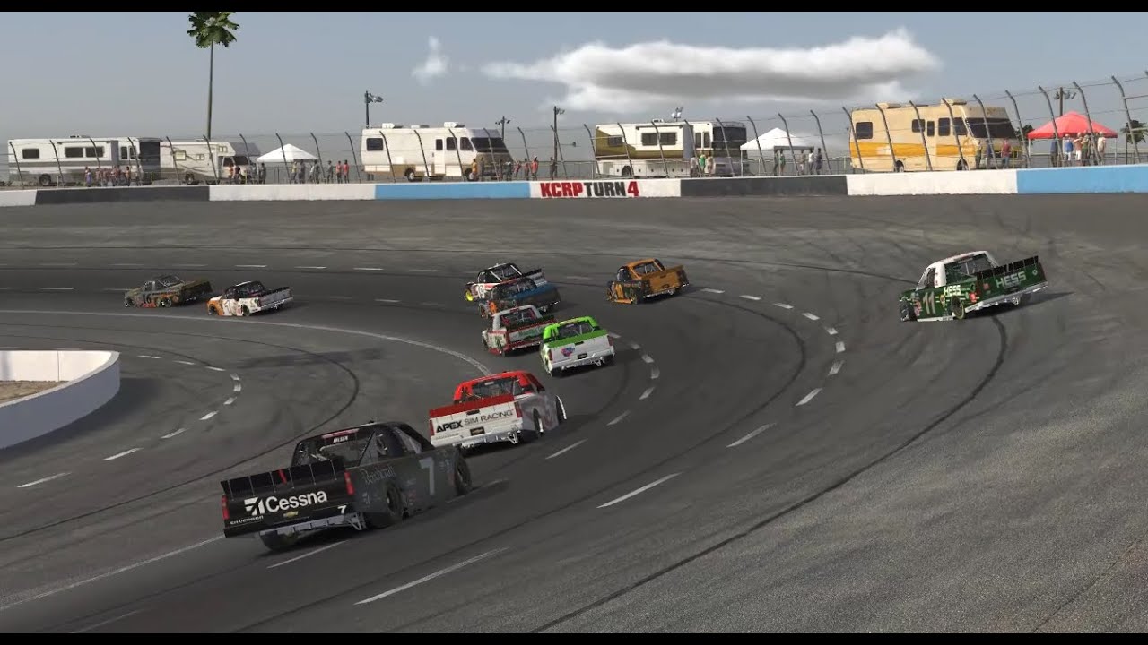 Oval Racing Is Harder Than You Think (NASCAR Trucks @KernRaceway on ...