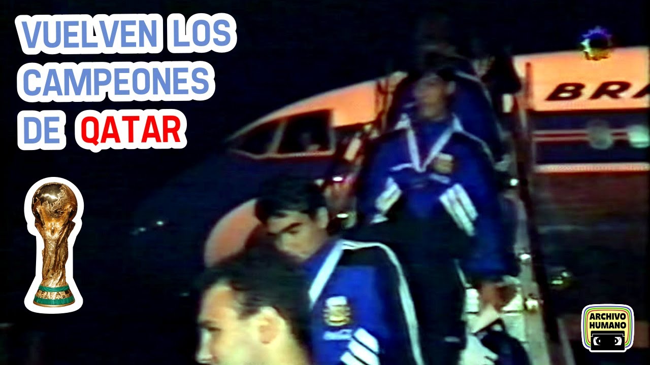 Así llegó la Selección Argentina luego de ganar el Mundial en Qatar ...