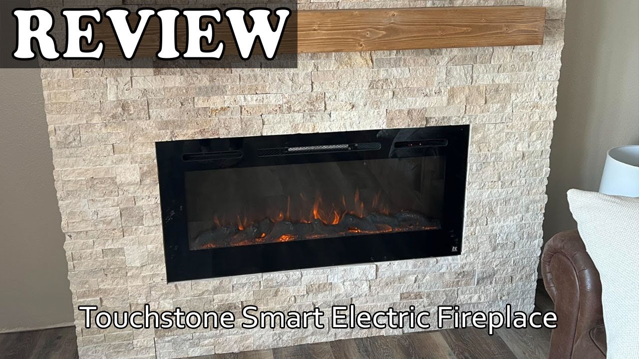 Honest Review Touchstone Smart Electric Fireplace-The Sideline - YouTube