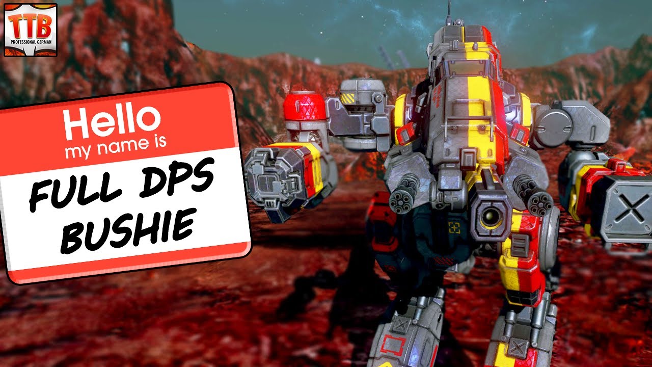 20 DPS - ON A MEDIUM MECH? - Bushwacker - German Mechgineering #856 # ...