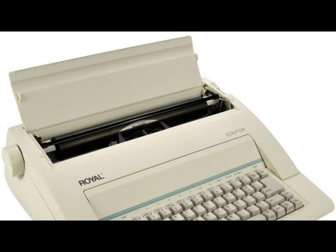 Stuttering John (Is typing reports about him enemy's on his Typewriter ...