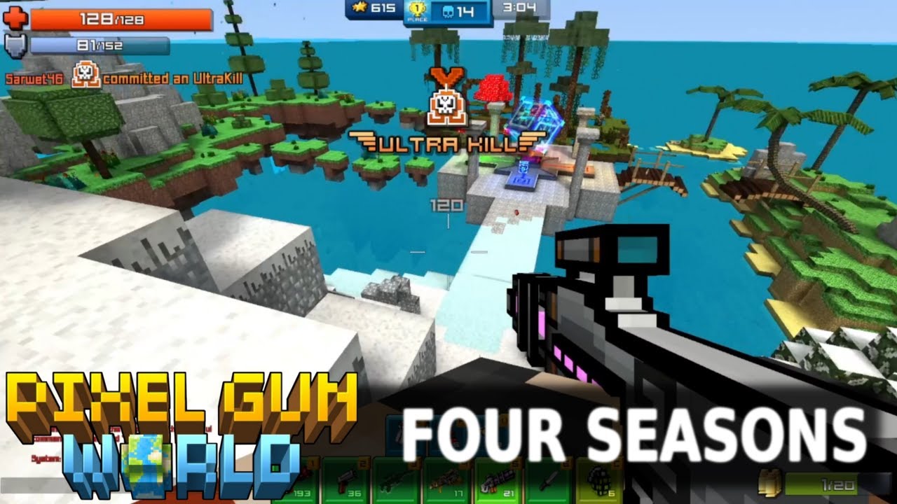 Deathmatch - Four Seasons | Pixel Gun World | Ep. 36 - YouTube