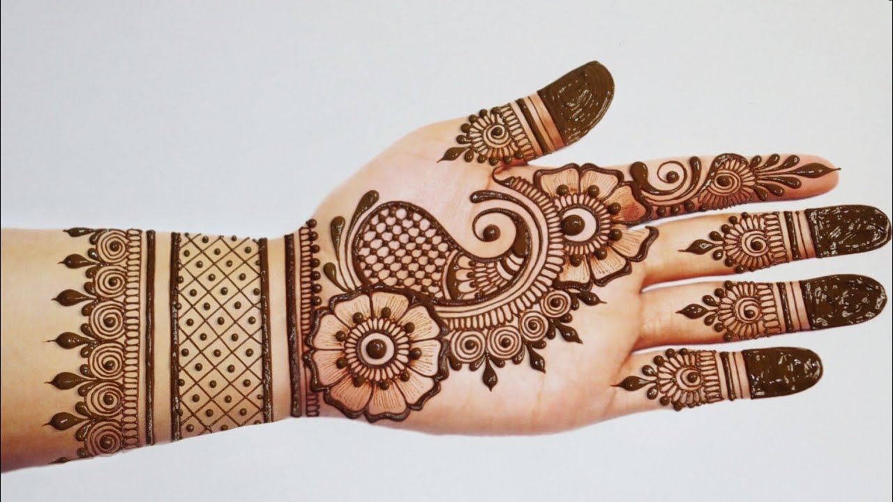 Raksha bandhan mehndi design easy| Beautiful mehndi designs|mehandi ka ...