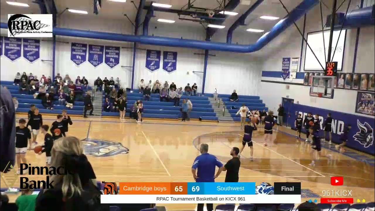 RPAC First Round Boys Basketball - YouTube