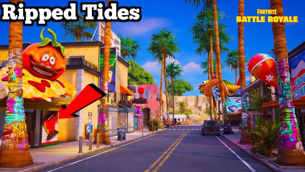 *NEW* Ripped Tides Location Gameplay - Fortnite Looting Guide - YouTube