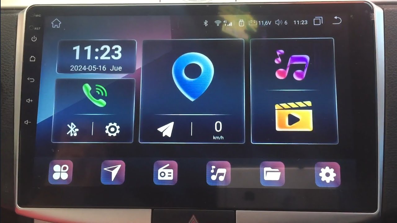 Lanzador QF001,launcher Grassland para radio android serie S.#k706 ,# ...