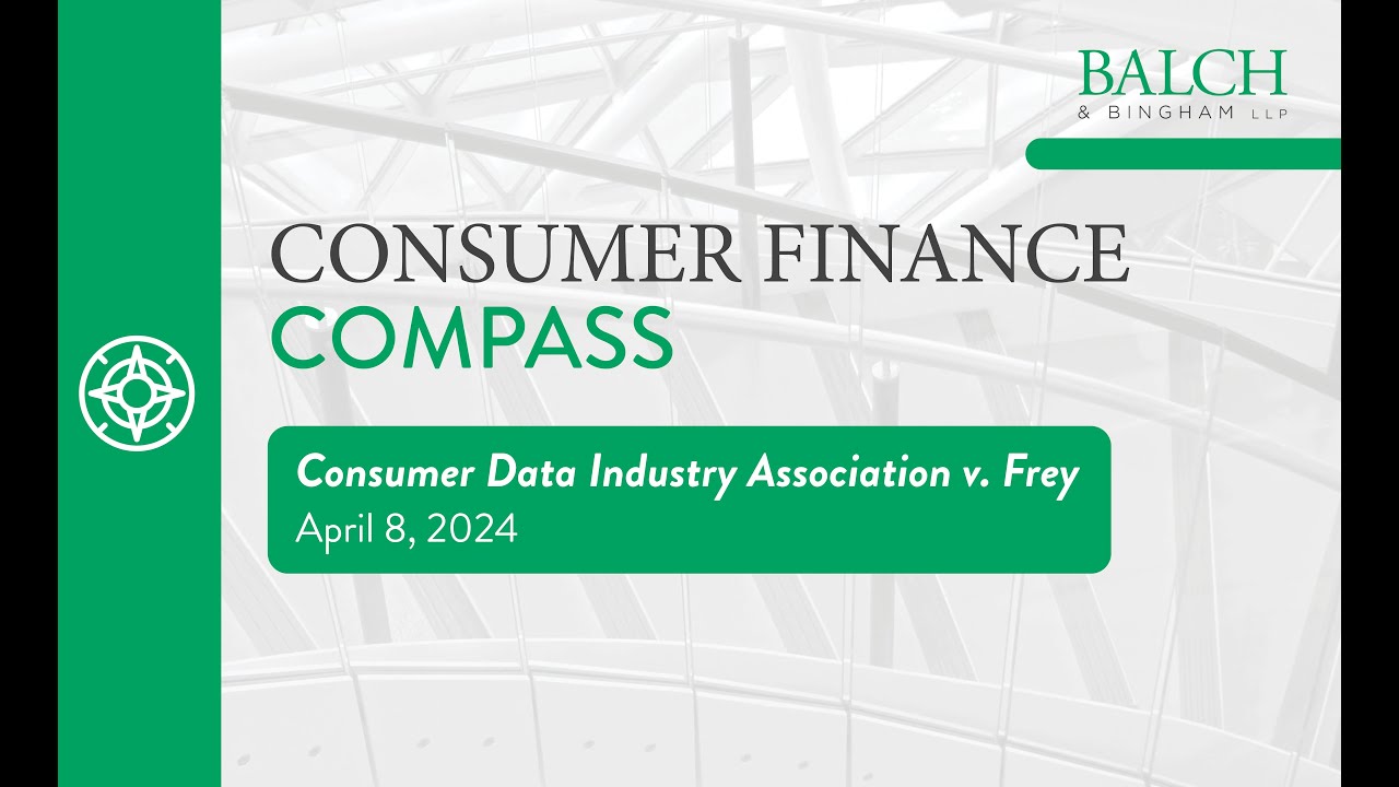 Consumer Finance Compass | Balch & Bingham | Consumer Data Industry ...