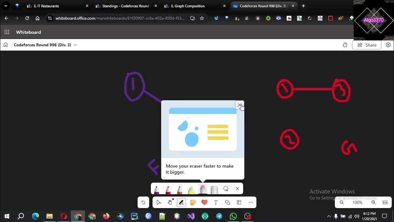 E. Graph Composition | Codeforces Round 998 (Div. 3) | CP in Bangla | Java solution - YouTube