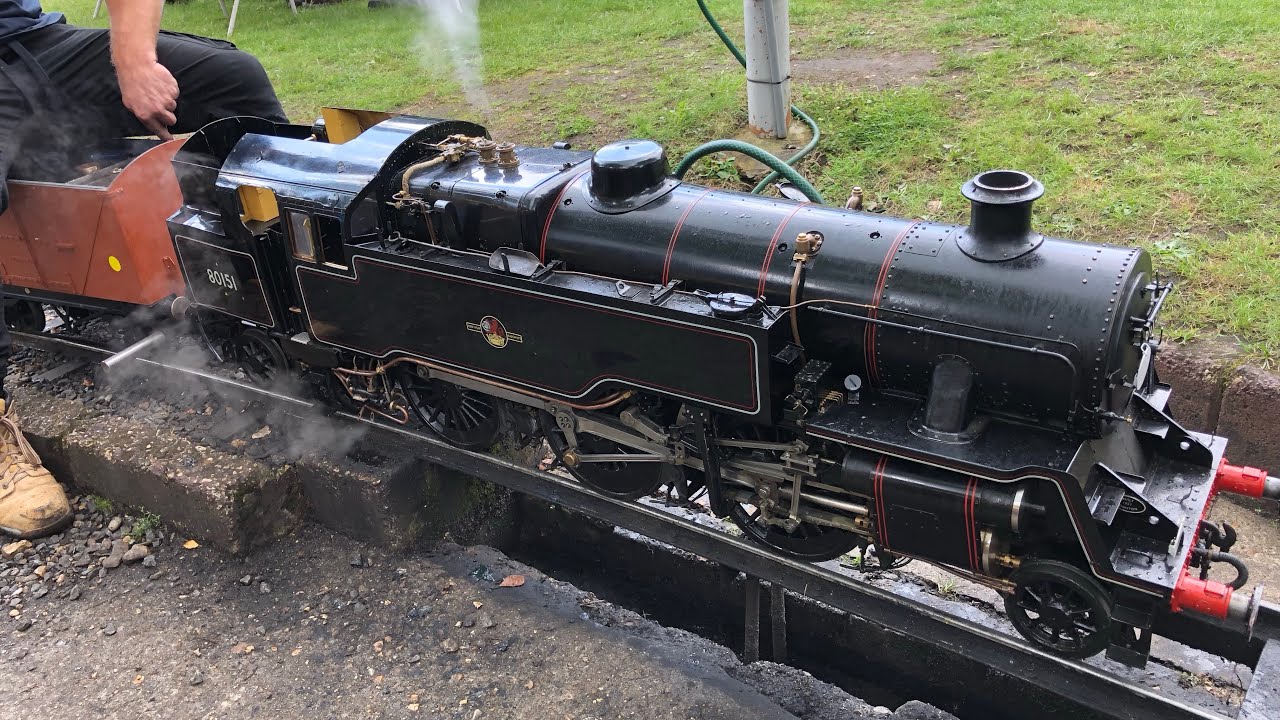A day out at the great cockcrow 7 1/4 open day railway#livesteam# ...
