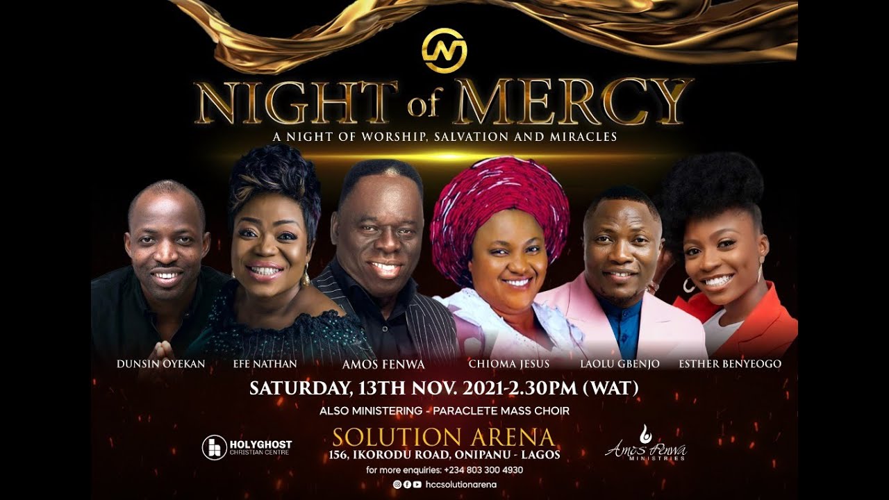 NIGHT OF MERCY 2021 - YouTube