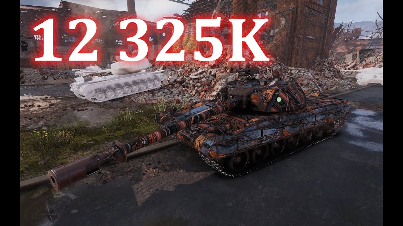 TST 12.3K + GPT-166 2.1K Damage World of Tanks Replays - YouTube