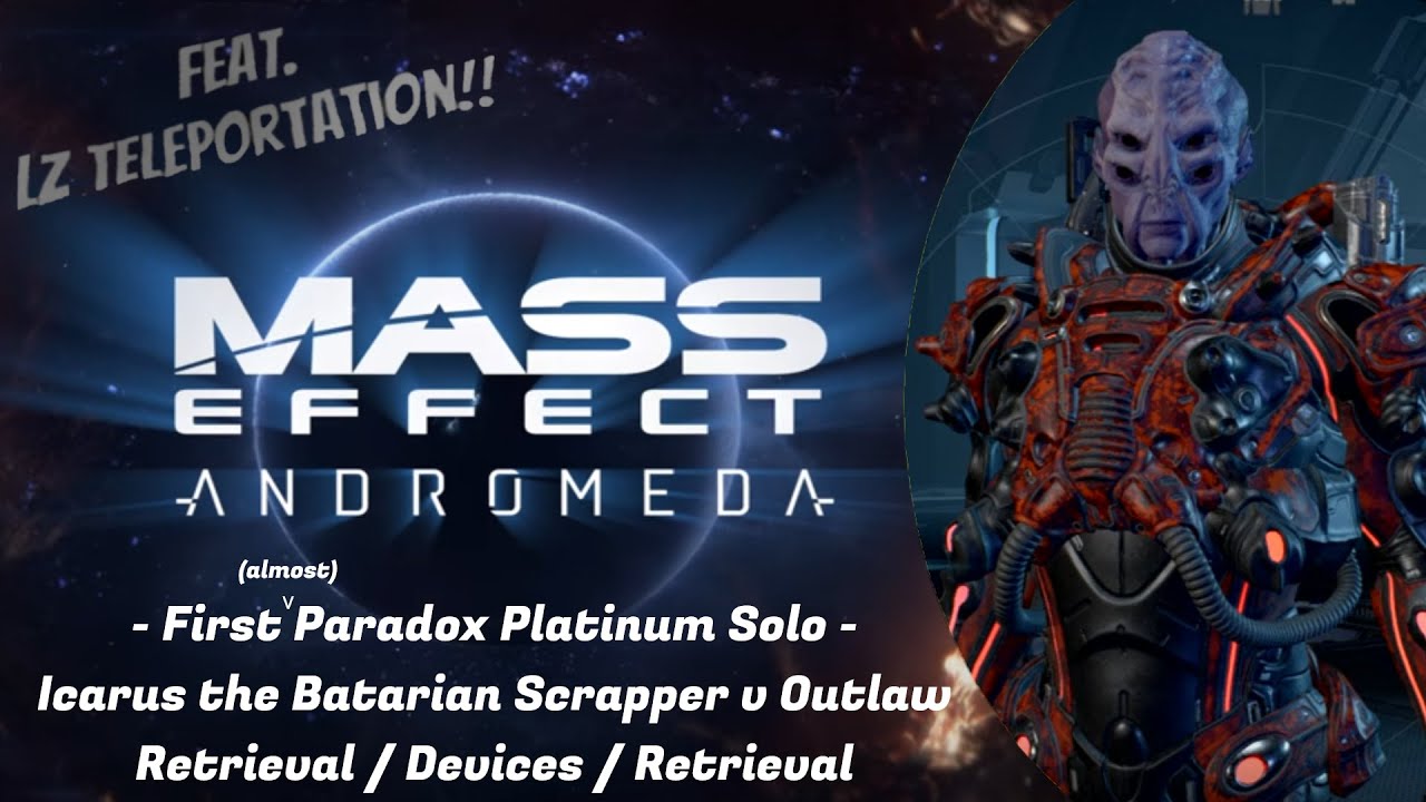 First Paradox Platinum Solo | Mass Effect: Andromeda | Multiplayer - YouTube