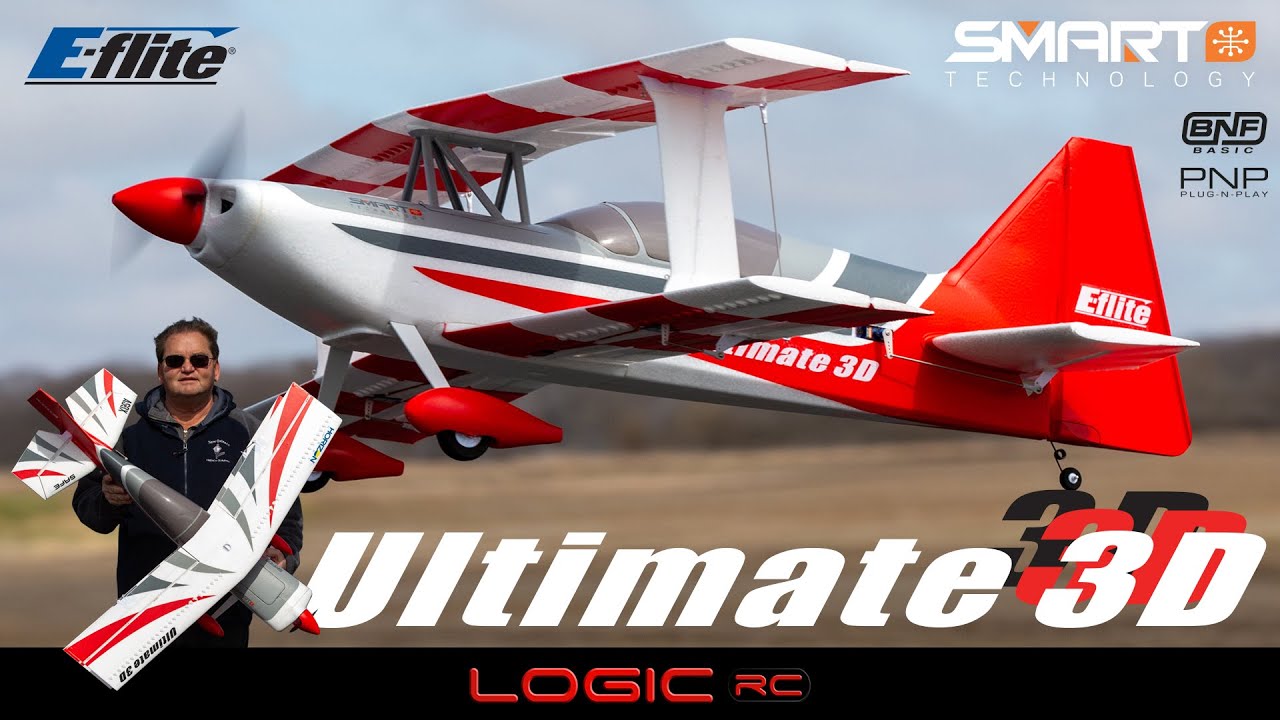 E Flite Ultimate 3D 950mm BNF Basic / PNP - YouTube