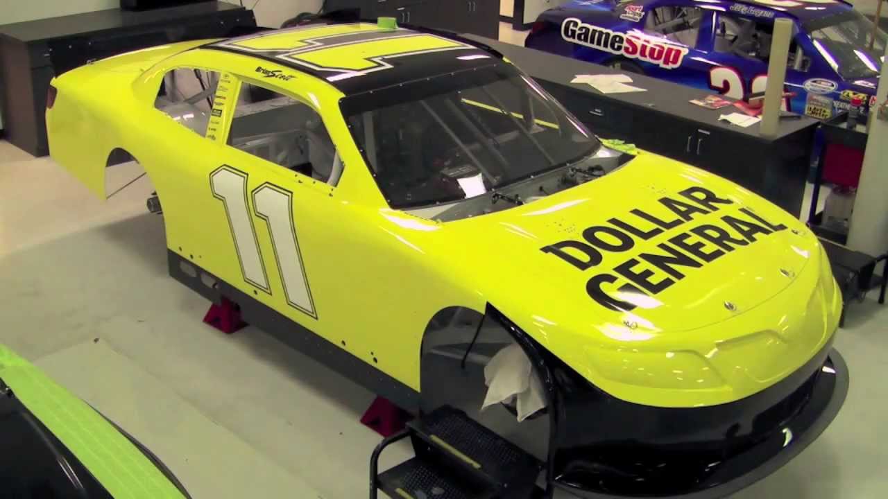 Blazing fast NASCAR wrap - YouTube
