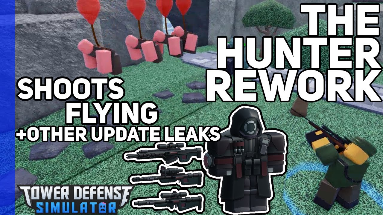 The Hunter tower Rework - Shoots Flying, Going on sale? - Tower Defense ...
