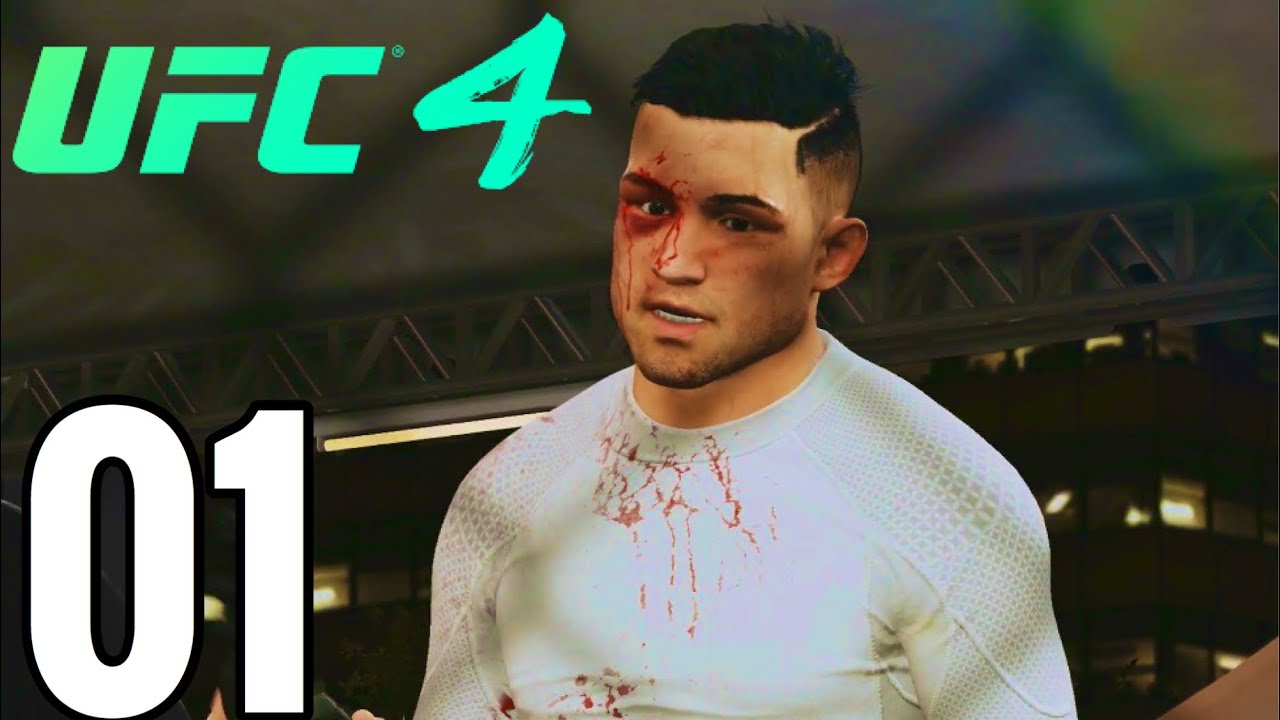 UFC 4 Featherweight Career Mode Walkthrough Part 1 - THE BOXER! - YouTube