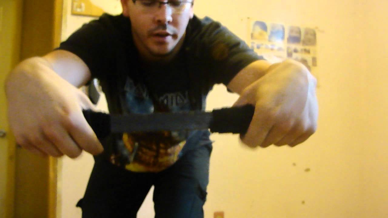 steel flat bar bend - YouTube