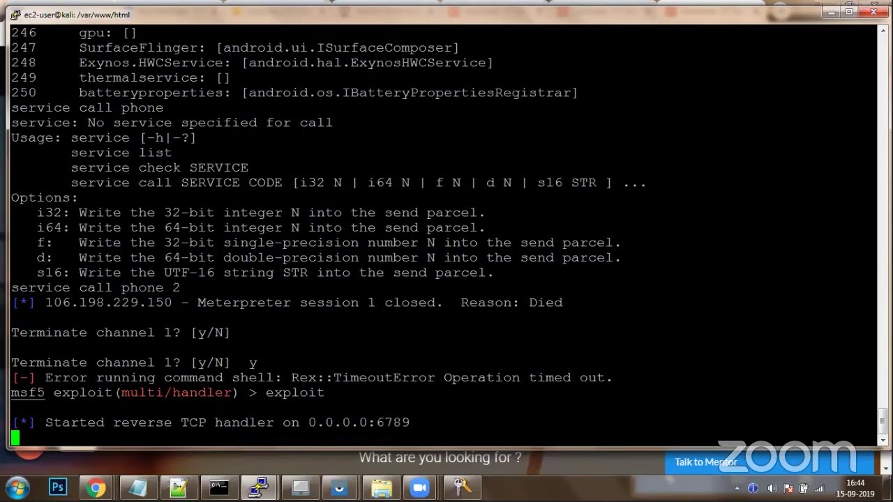 Hacking Mobile Phones using Reverse Shell and AWS - YouTube