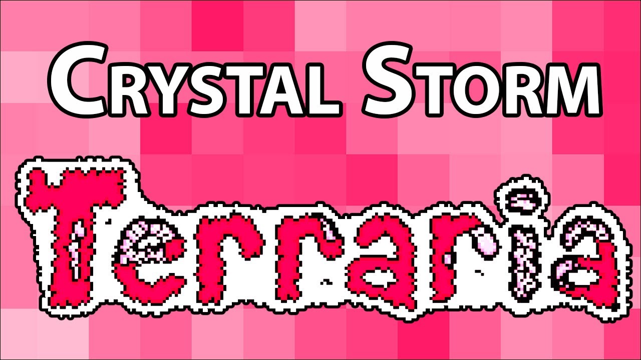 Crystal Storm - Terraria Weapon - YouTube