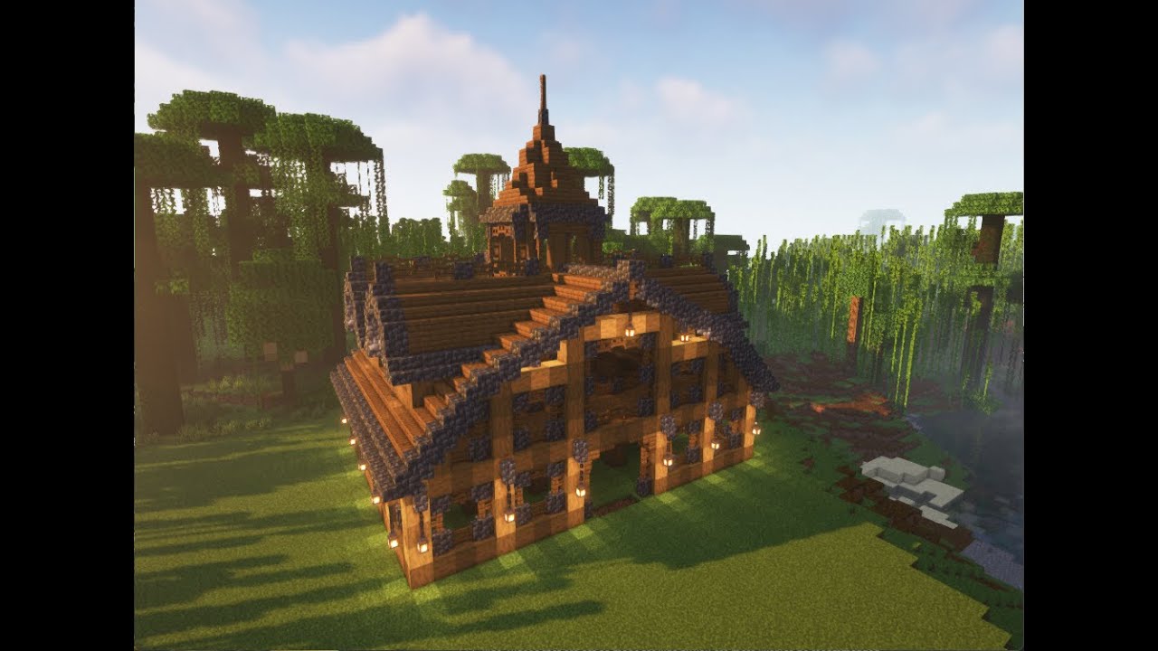 Minecraft: Storage Barn (Time-lapse) - YouTube