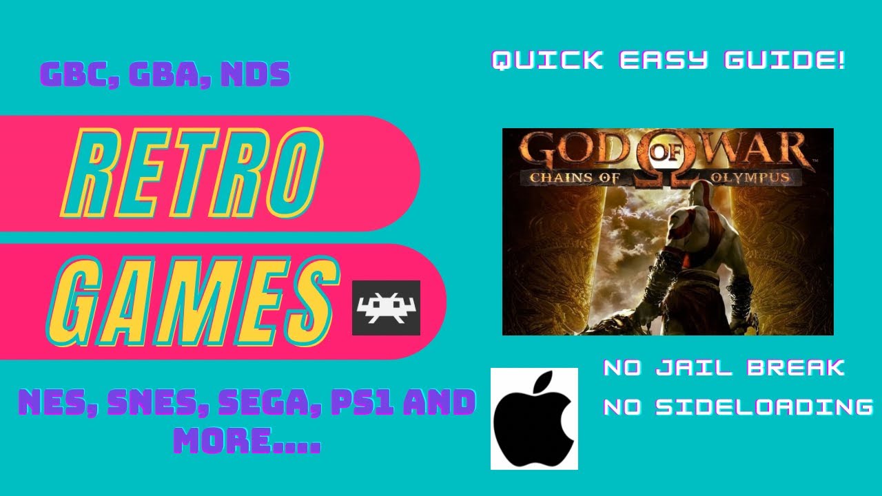 How to use Retroarch iOS with 2 controllers (Quick guide 2024) - YouTube