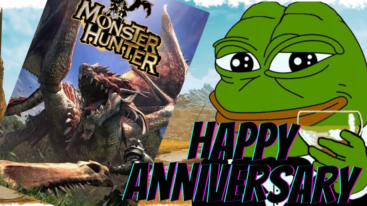 ☕Anniversary☕MH 21 Years☕ First Time Monster Hunter 1 ☕ Oh dear this ...