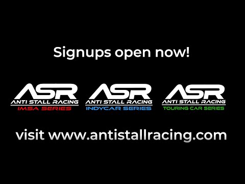 Anti Stall Racing - 2022 Season 4 iRacing Announcement