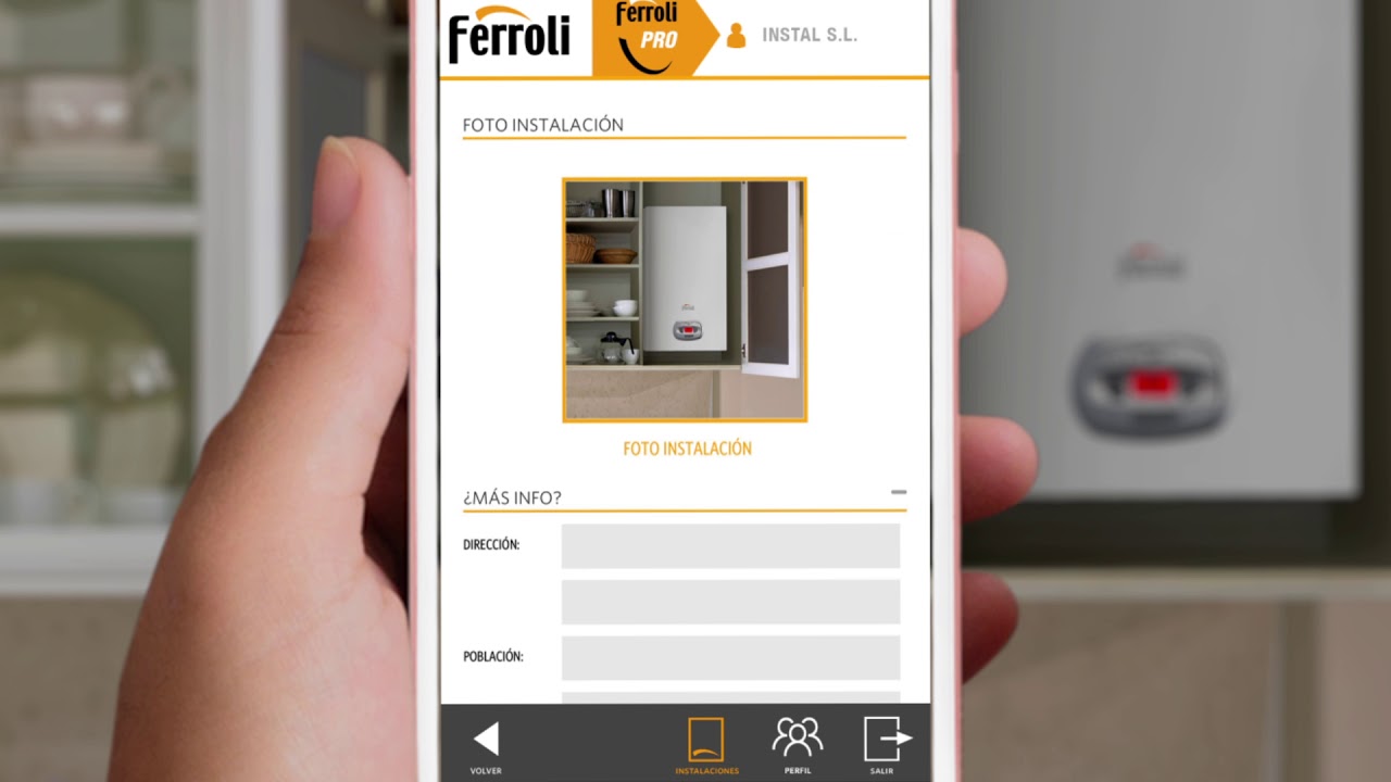 App Ferroli Pro - YouTube
