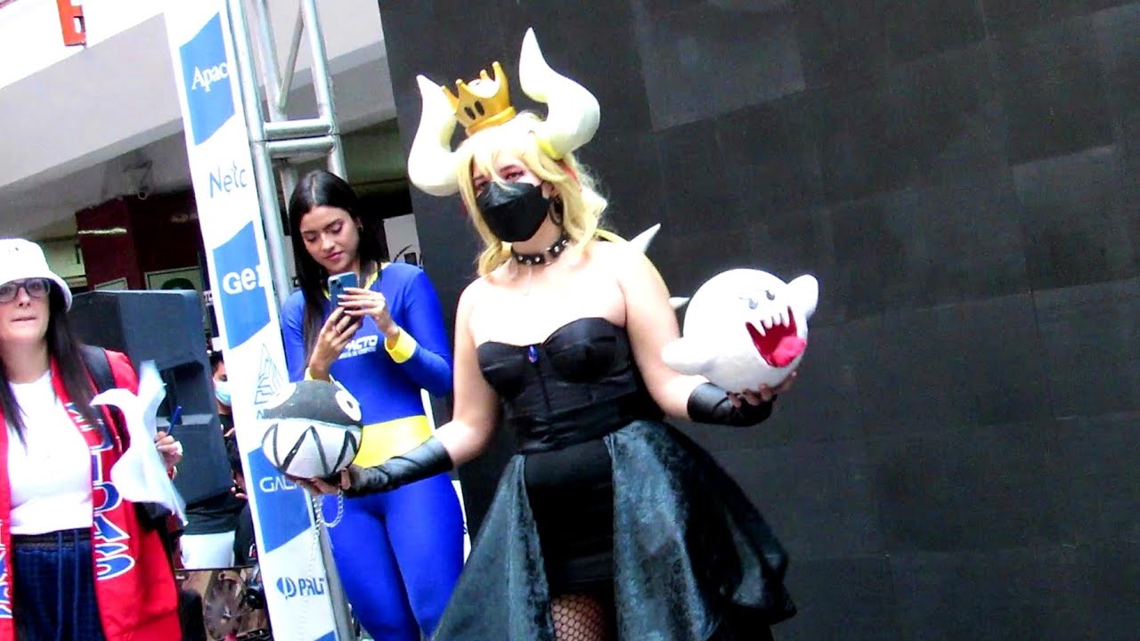 Bowsette #Cosplay en el #ImpactoGT 2022 - YouTube