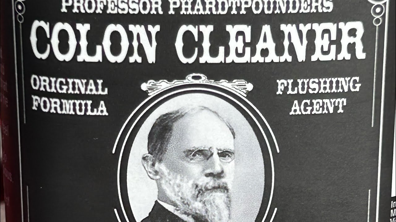 Colon cleaner flushing agent - YouTube