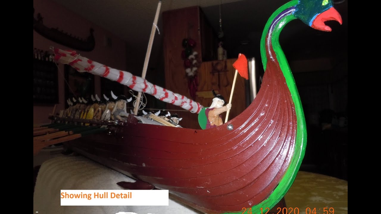 RC Viking Long Boat - YouTube