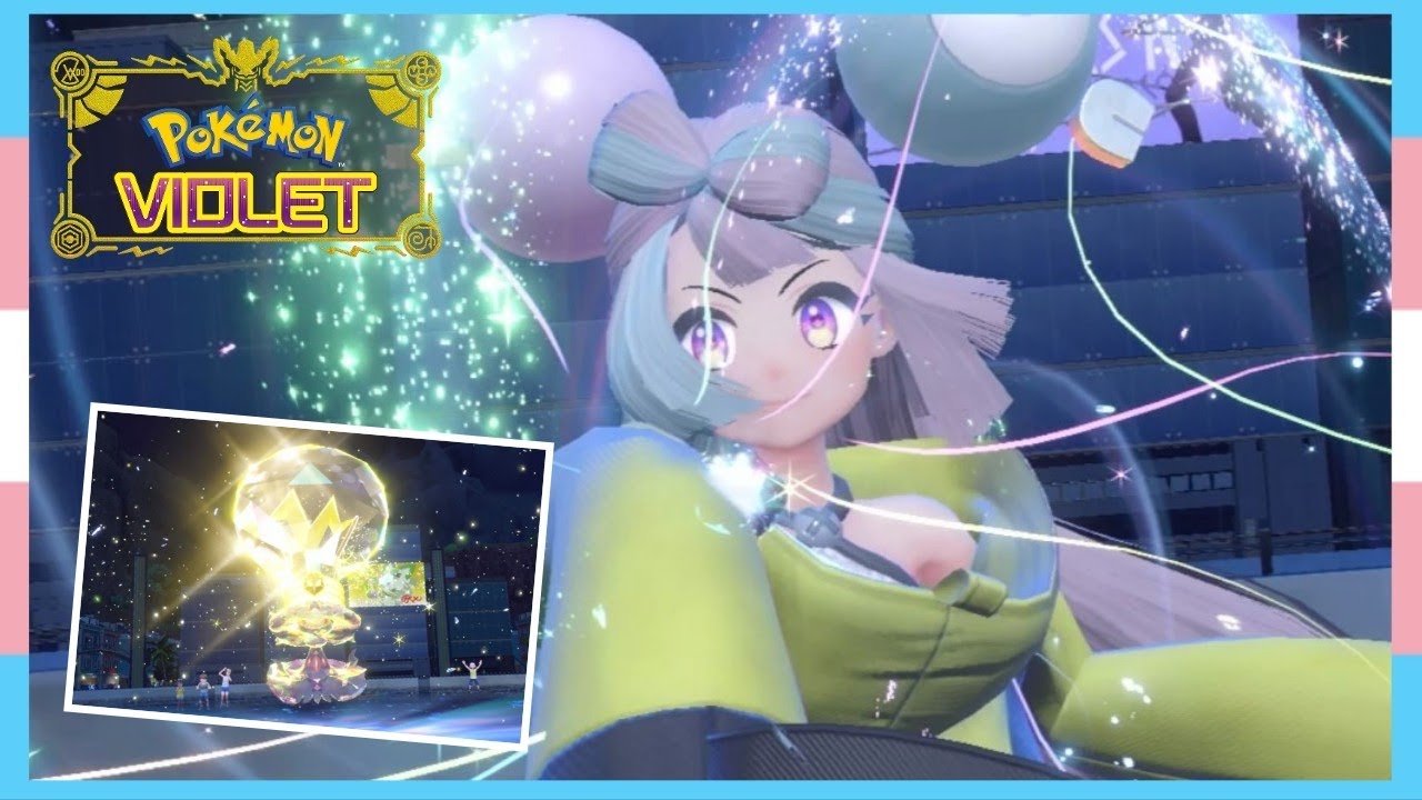 Rematch With Electric Type Gym Leader Iono Of Levincia Gym In Pokemon ...