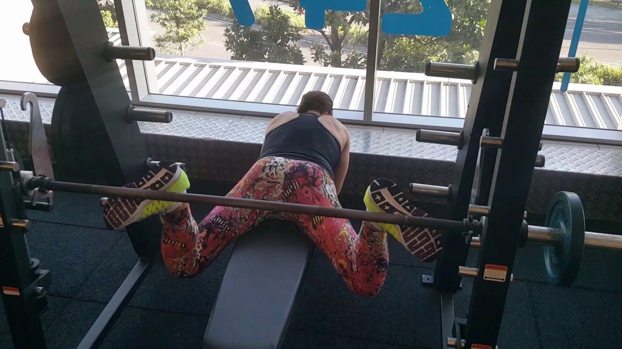 Prone Hip extension (Smith machine) - YouTube